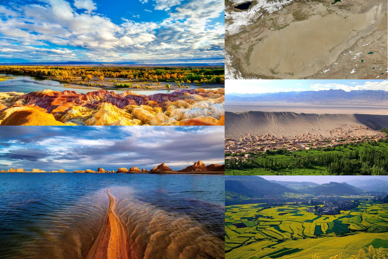 Major Landforms In China Location And Landform Of 35 Major Cities In