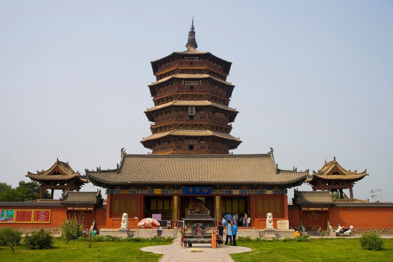 Sakyamuni Pagoda Of Fogong Temple