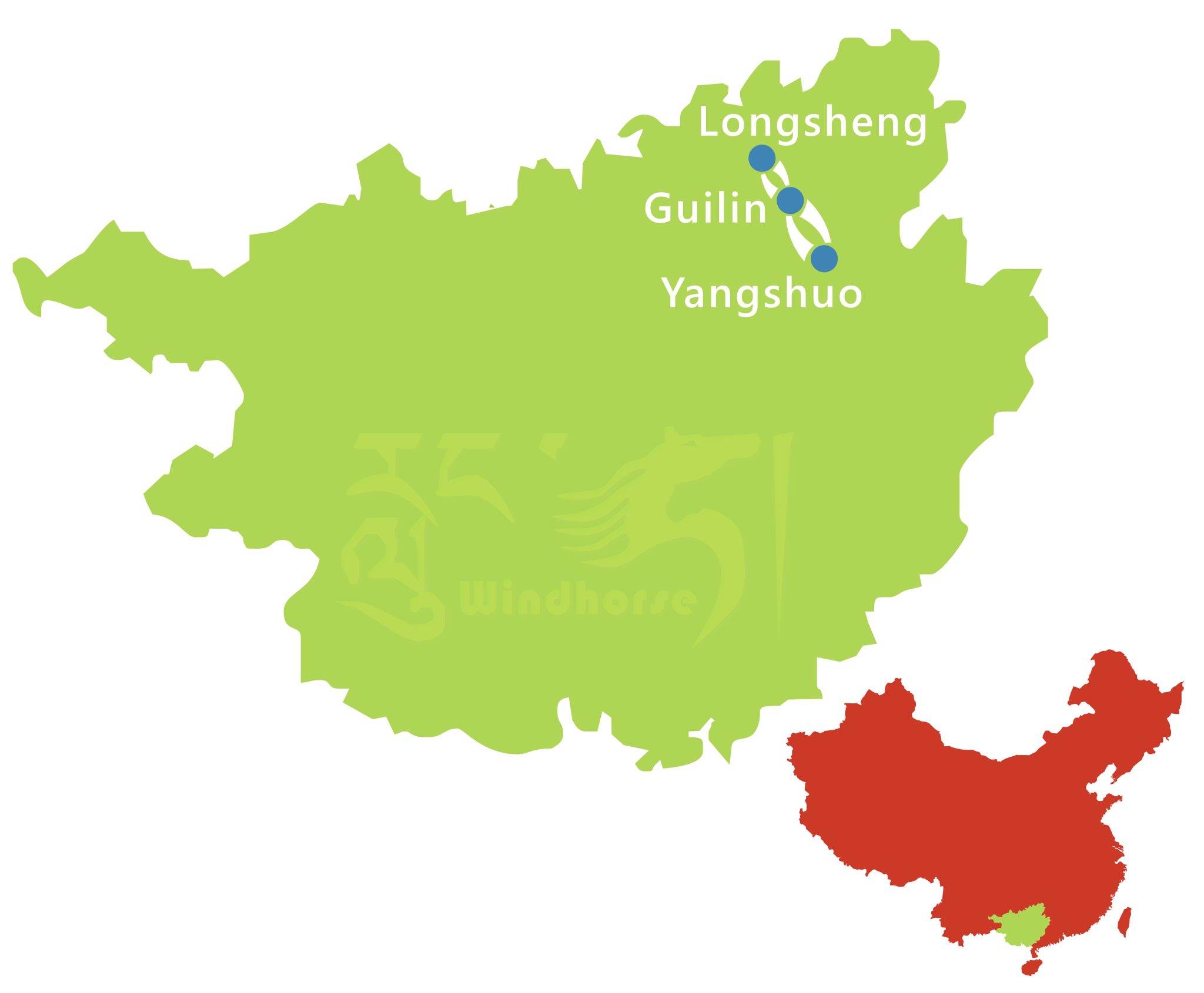 China Administrative Division and Travel Regions | WindhorseTour
